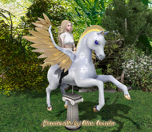 Second Life Marketplace - Culprit Immortals Pegasus Snow